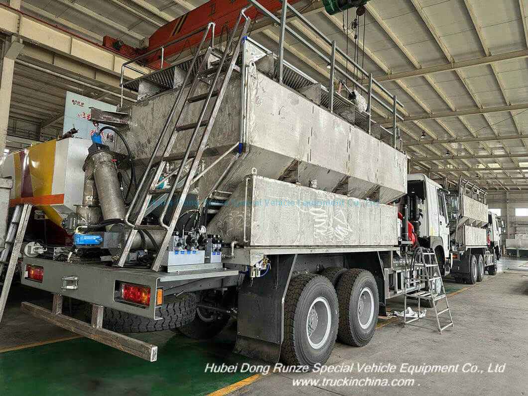 Wholesale Sinotruck HOWO DRZ5255XHZ ANFO Explosive Mixing And Charging ...