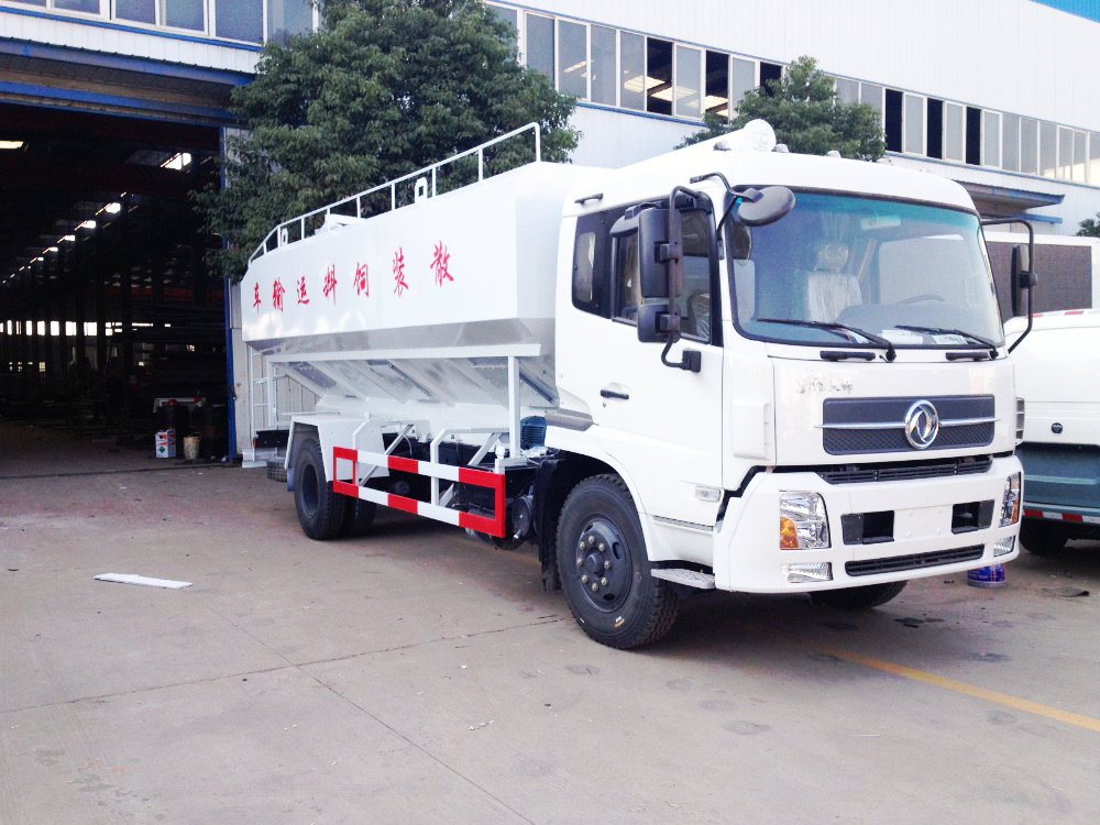 Bulk poultry feed transport truck Bulk feed truck trailer- TIC TRUCKS ...