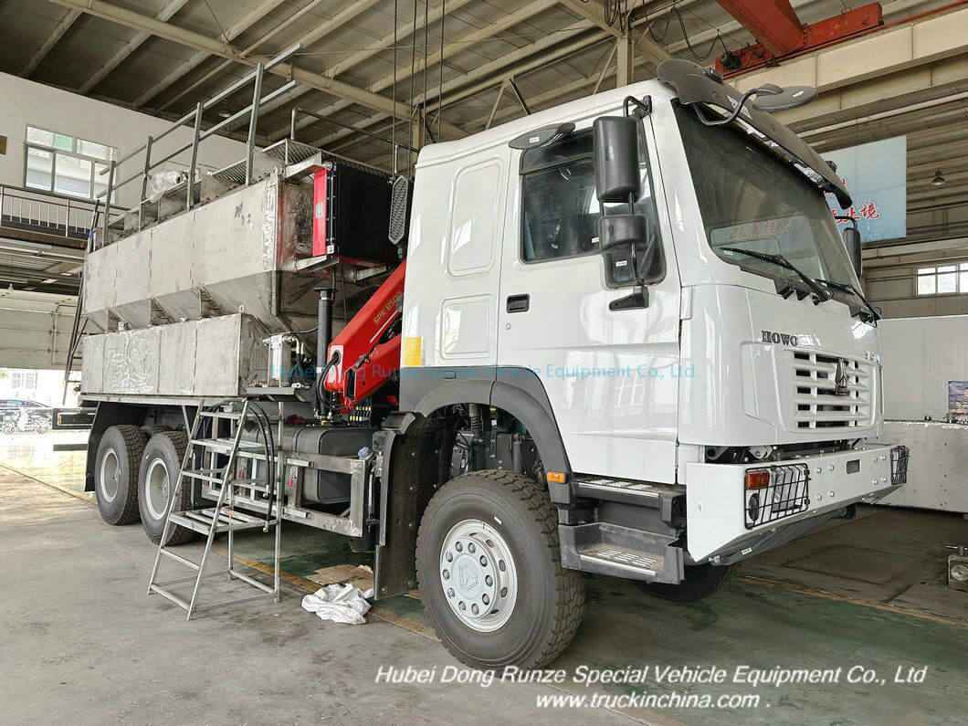 Wholesale Sinotruck HOWO DRZ5255XHZ ANFO Explosive Mixing And Charging ...