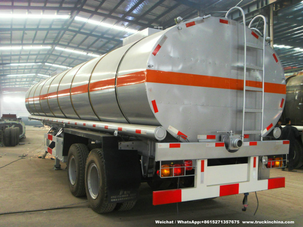 Wholesale 30t -38t Stainless Tanker Trailer Insulated Steam Heating ...