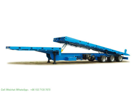 Heavy Equipment Recovery Wrecker Trailer with 12PCS Container Locks and ...