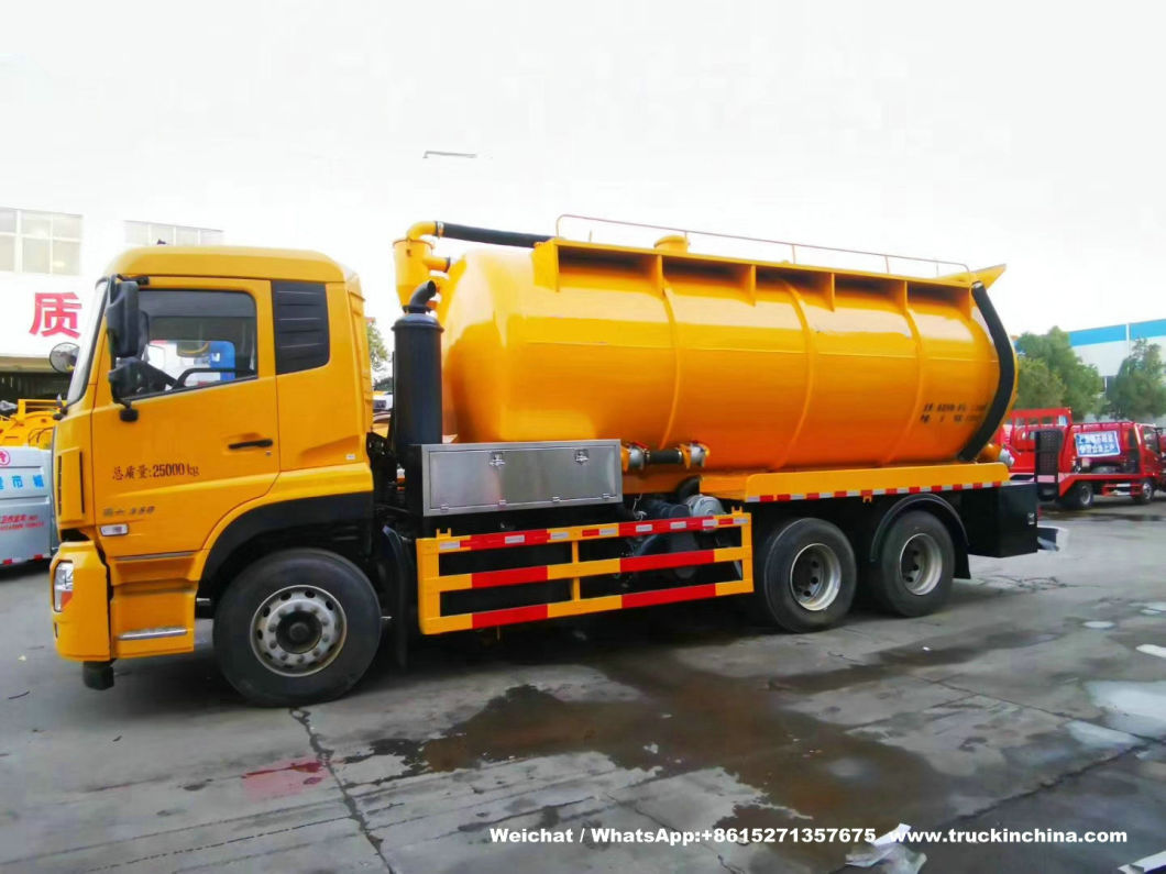 Wholesale Dfl Supersucker Combined Vacuum Jetting Tanker Trucks (9CBM ...