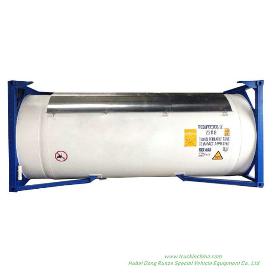 20FT Pressure Tank Container for Liquid Ammonia Un1005 Liquid Nh3 ...