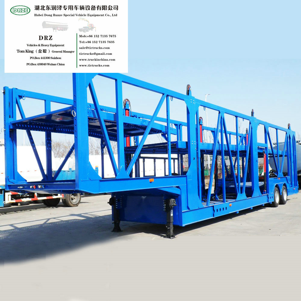 Wholesale Customization Hydraulic Double Deck Car Carrier Semi Trailer ...