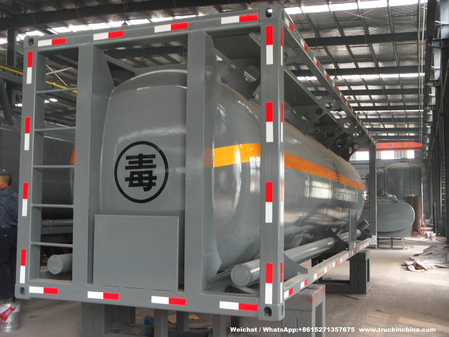Wholesale Class 3 Toxic Chemical Isotank (30FT Tank Container) for ...