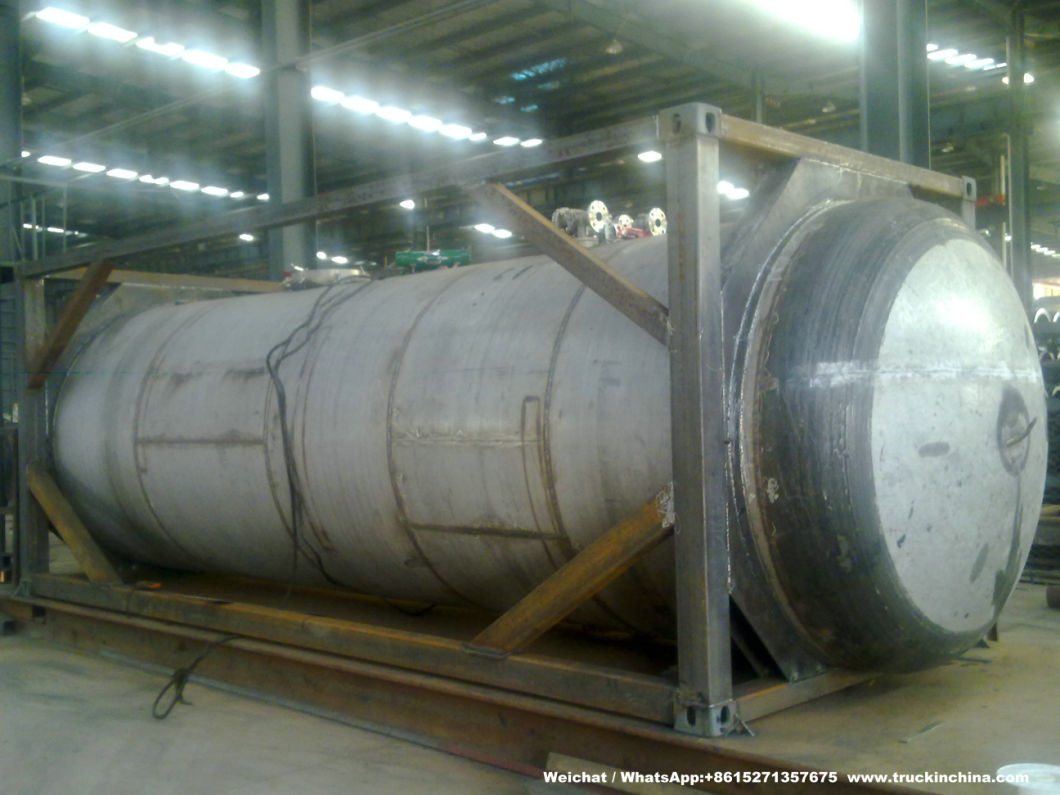 Wholesale Swap Isotank Phosphorus Tank Container with Steam Heating for ...