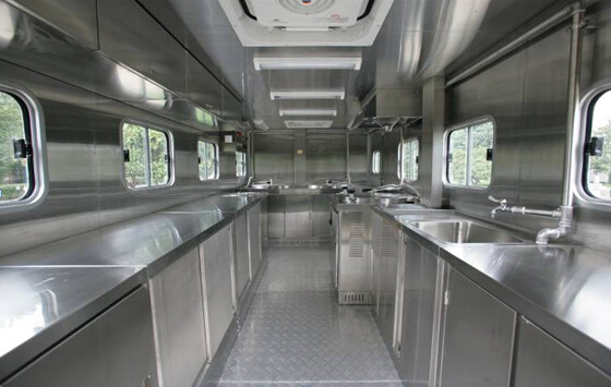 Wholesale King Run Mobile Fast Food Truck for Military Troops Field ...