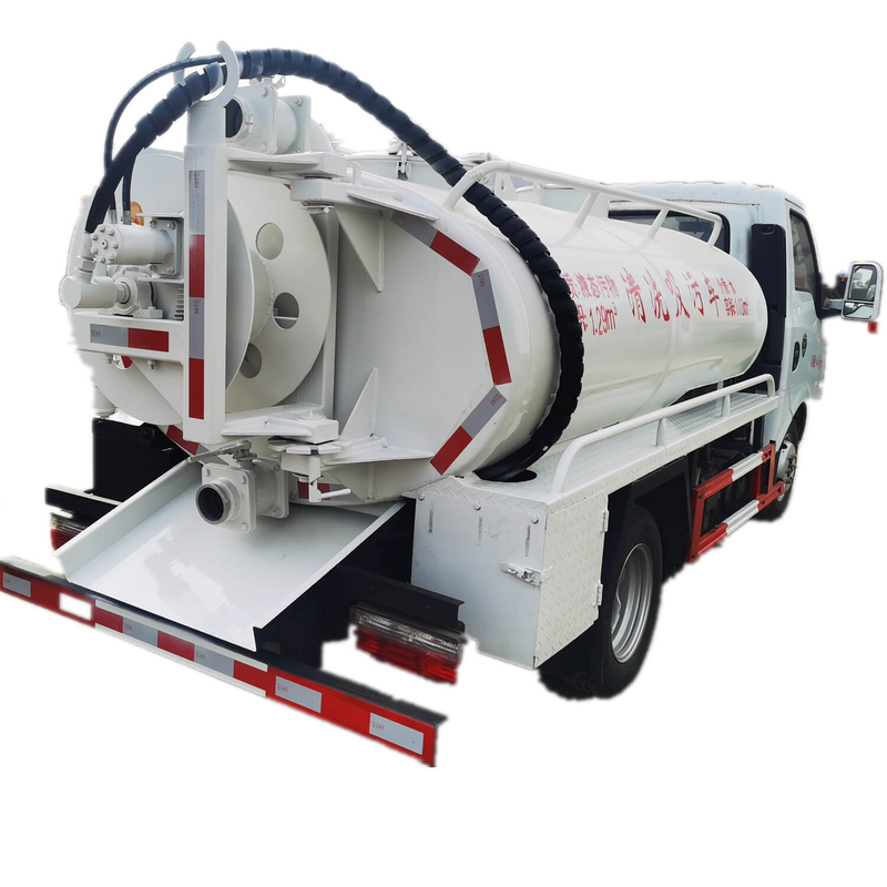 Wholesale Mini 2T DFAC Septic Tank Trucks Combined Sewer Jetting Clean ...
