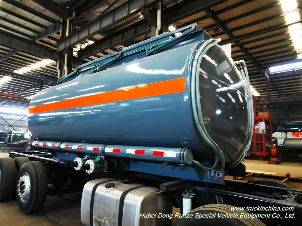 Lined LLDPE 18mm Hydrochloric Acid Tank Body 11m3 to Vietnam - Hubei ...