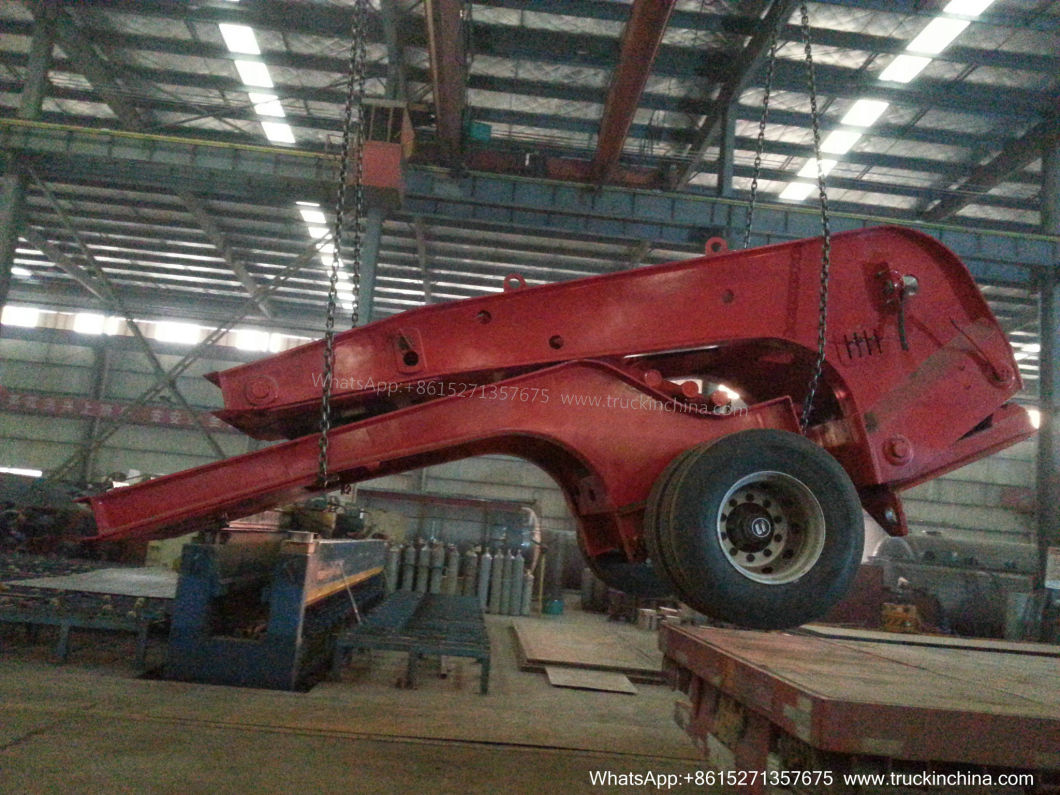 Wholesale Detachable Gooseneck Dolly Trailers 1-2 Axles for Heavy Duty ...