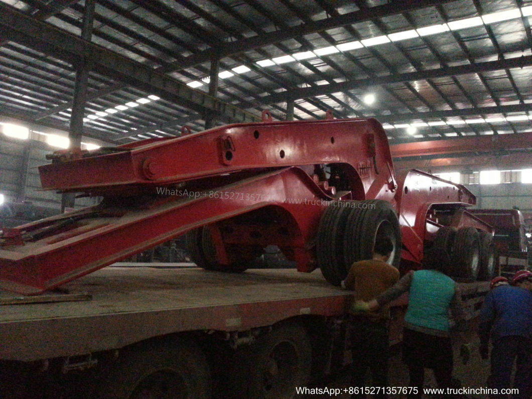 Wholesale Detachable Gooseneck Dolly Trailers 1-2 Axles for Heavy Duty ...