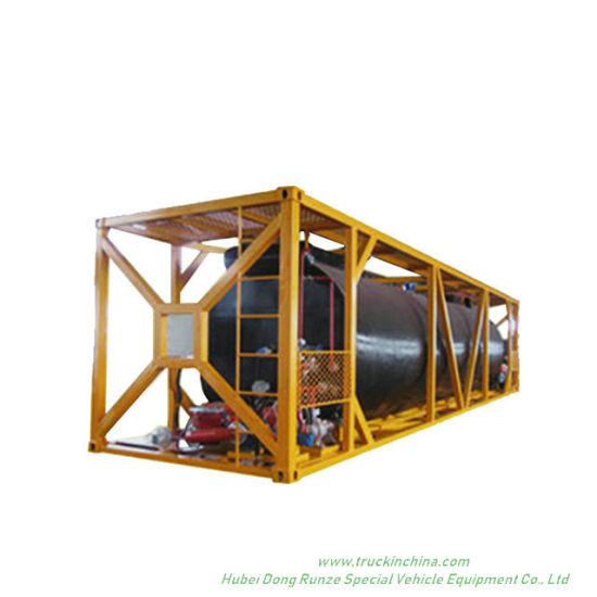 Wholesale 20FT Bitumen Tank Container Customizing Transport Hot Asphalt ...