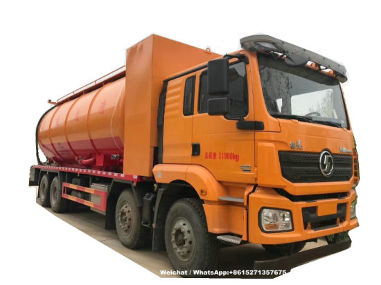 Wholesale Shacman H3000 Jet VAC Tankers Supersucker Combined Vacuum ...
