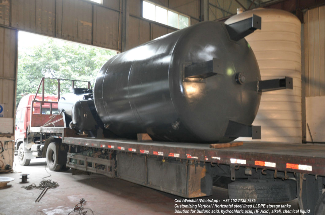 Wholesale HCl Naclo Storage Dosing Tanks (Carbon Steel Tank Lined LLDPE ...