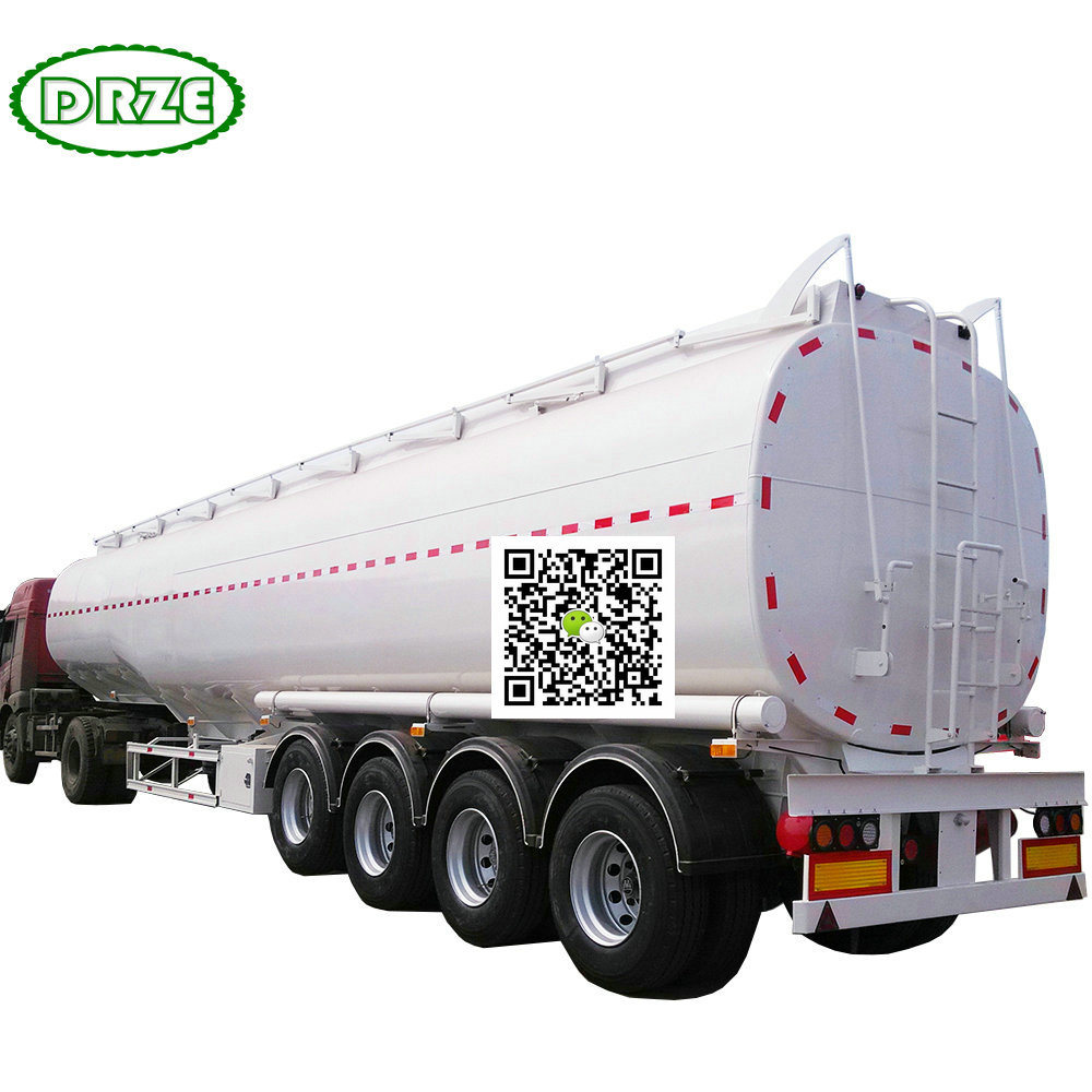 4 Axle Fuel Tank Semi Trailer (4 Axle 55000L 55M3-72CBM Fuel Transport ...
