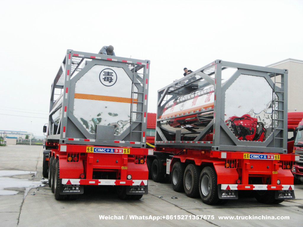 Wholesale 20FT ISO Tank for Toxci Yellow Phosphorus Stainless Steel ...