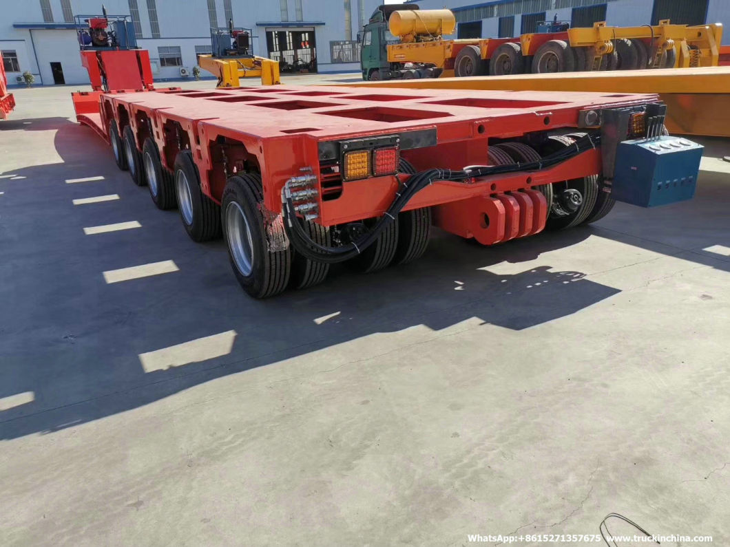Wholesale Heavy Hauler Hydraulic Multi Axles Lowbed Trailer in Chinese ...