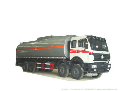 Wholesale North Benz Tanker 33000 Liters Fuel Oil Tank Truck (8X4 ...