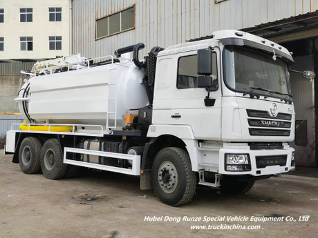 2 Units Righ Hand Drive Shacman F3000 Hydro Excavators Truck Combined ...