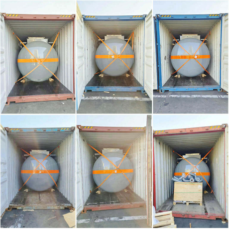 6 Sets Lined PE Tanks 6604Gallon For Storage Transport Hydrochloric ...