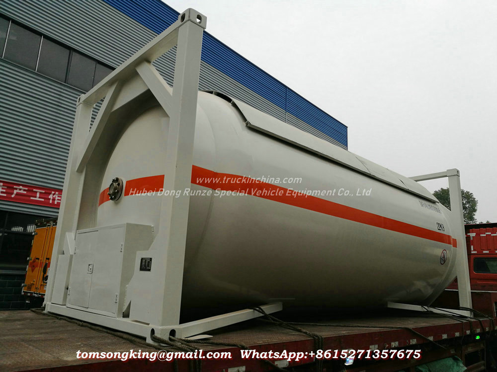 Un1005 Liquid Ammonia Isotank (Ammonia, anhydrous) Portalbe Tank Container
