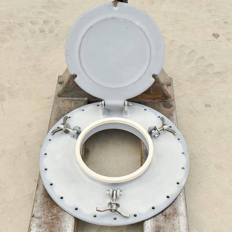 Wholesale HCl Acid Chemical Tank Manhole Cover Steel Lined Plastic PE ...