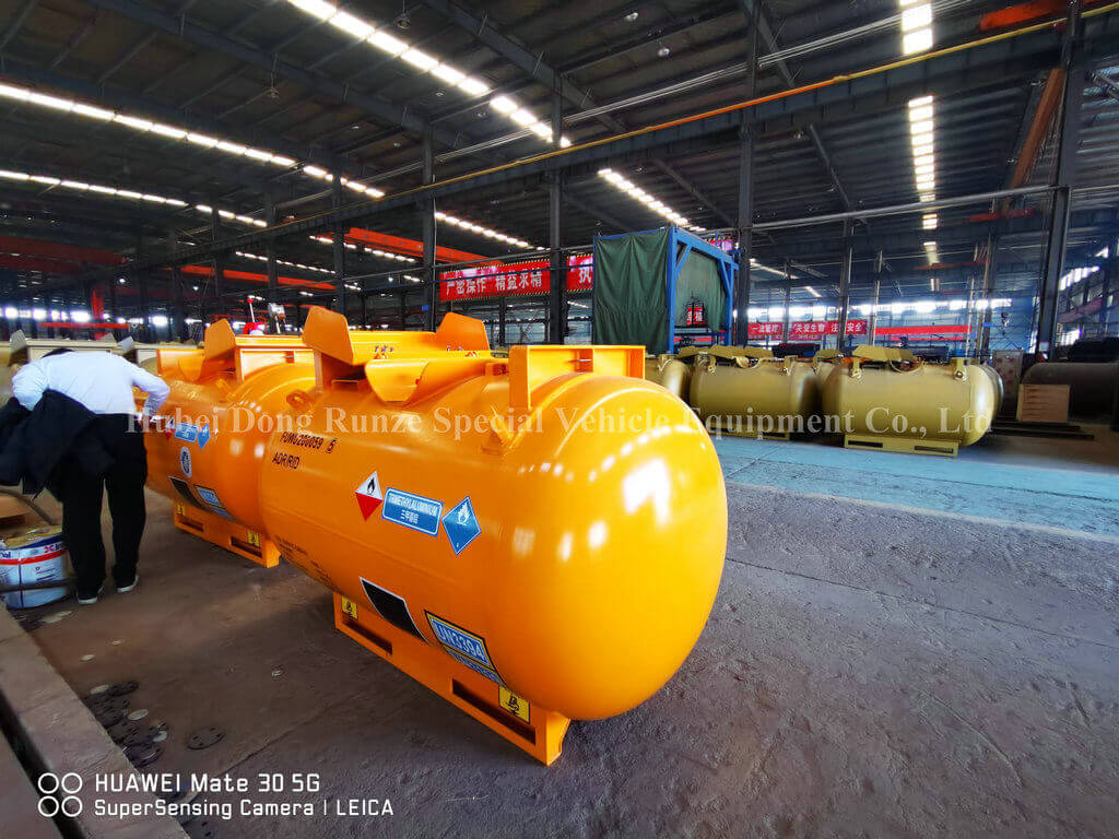 Inspection 10Units T21 TEAL UN Portable Tank C430 Teal Cylinder For ...