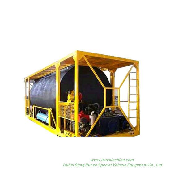 Wholesale 20FT Bitumen Tank Container Customizing Transport Hot Asphalt ...
