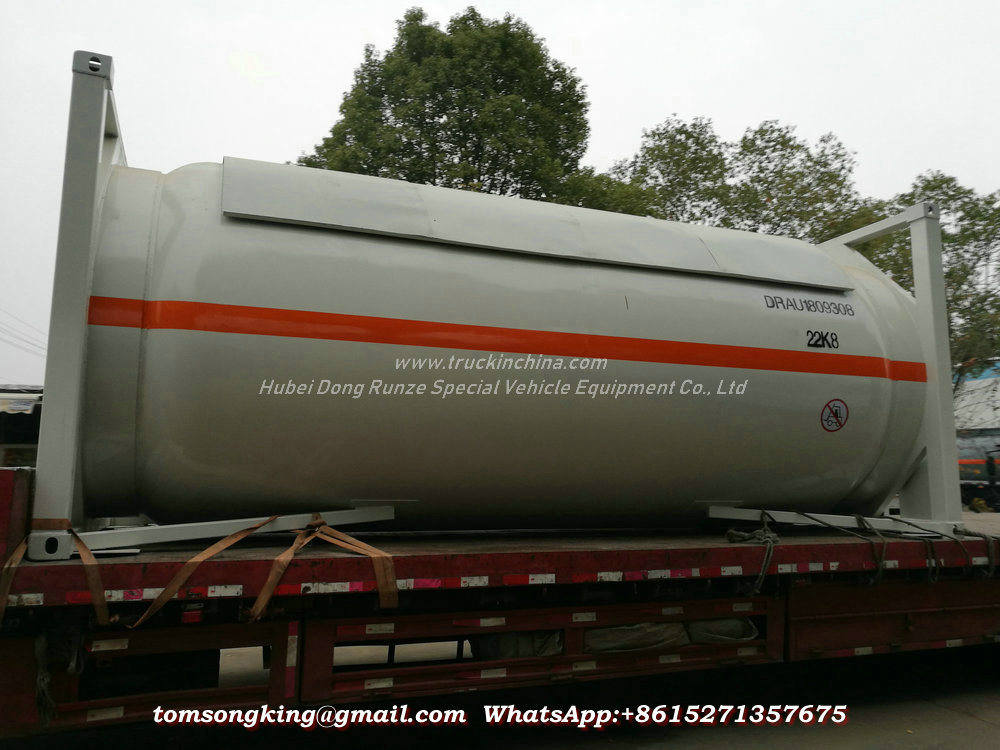 Un1005 Liquid Ammonia Isotank (Ammonia, anhydrous) Portalbe Tank Container