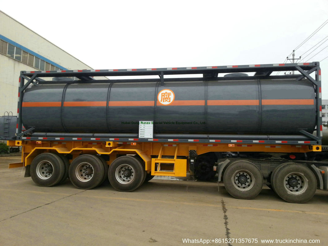 Wholesale 40FT Chemical Tank Container (ISOTANK Steel Lined LLDPE for ...