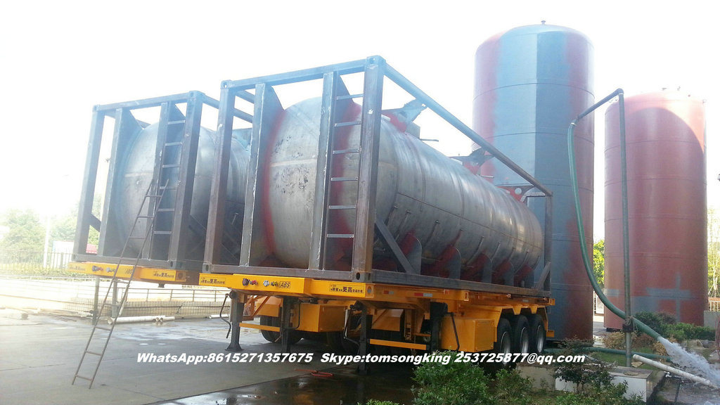 Wholesale Tcs 20feet Beam Type Tank Container T14 (Liquid cargo ...