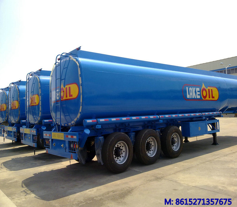 Wholesale 42000L Fuel Tank Trailer (Steel Fuel Tanker Semi-Trailer 3 ...