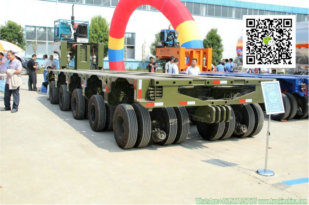 Wholesale Heavy Hauler Hydraulic Multi Axles Lowbed Trailer in Chinese ...