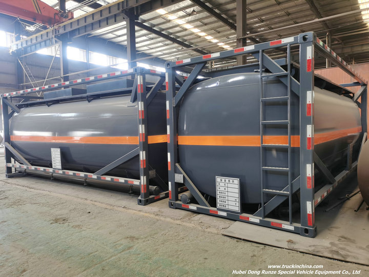 Wholesale 20FT PAC HCL Acid ISO Tank Containers 21KL for Water ...