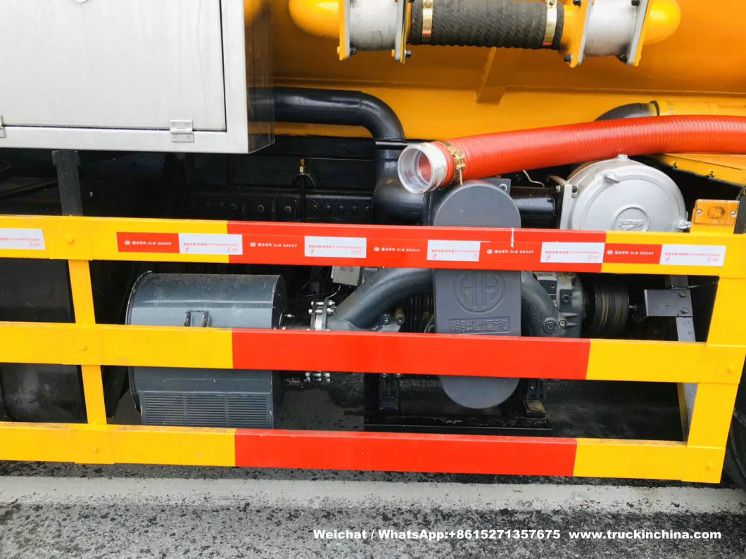Wholesale Dfl Supersucker Combined Vacuum Jetting Tanker Trucks (9CBM ...