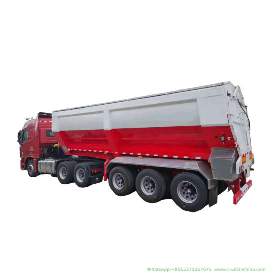 Wholesale Customizing 3 Axle Conveyor Belt Trailer (Self-unloading ...