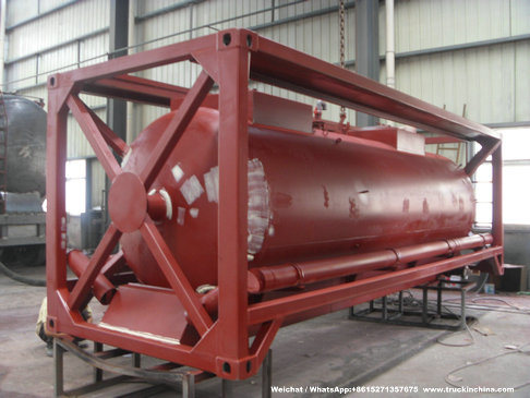 Wholesale Reagent Sulfuric Acid 20FT ISO Tank Container 17500L (H2SO4 ...