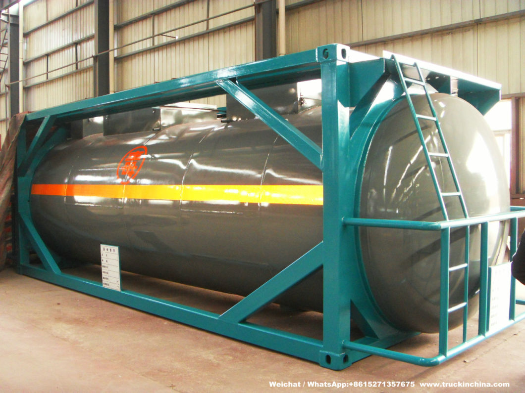 Wholesale Swap Isotank Phosphorus Tank Container with Steam Heating for ...