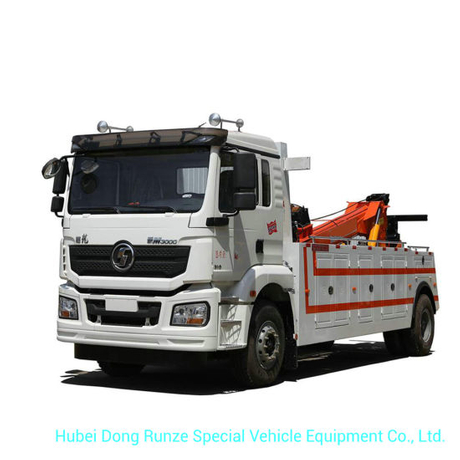 Shacman Heavy Duty Wrecker for Towing 25 Ton Truck Boom Lifting 16 Ton ...