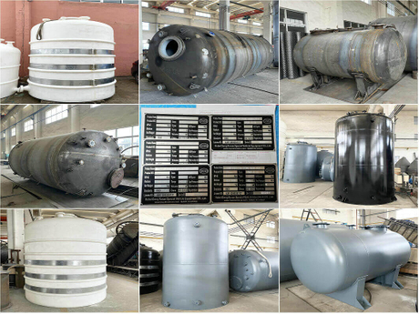 5-12m3 Lined PTFE / LDPE / PE Circulation Tank Storage Tank Used For ...