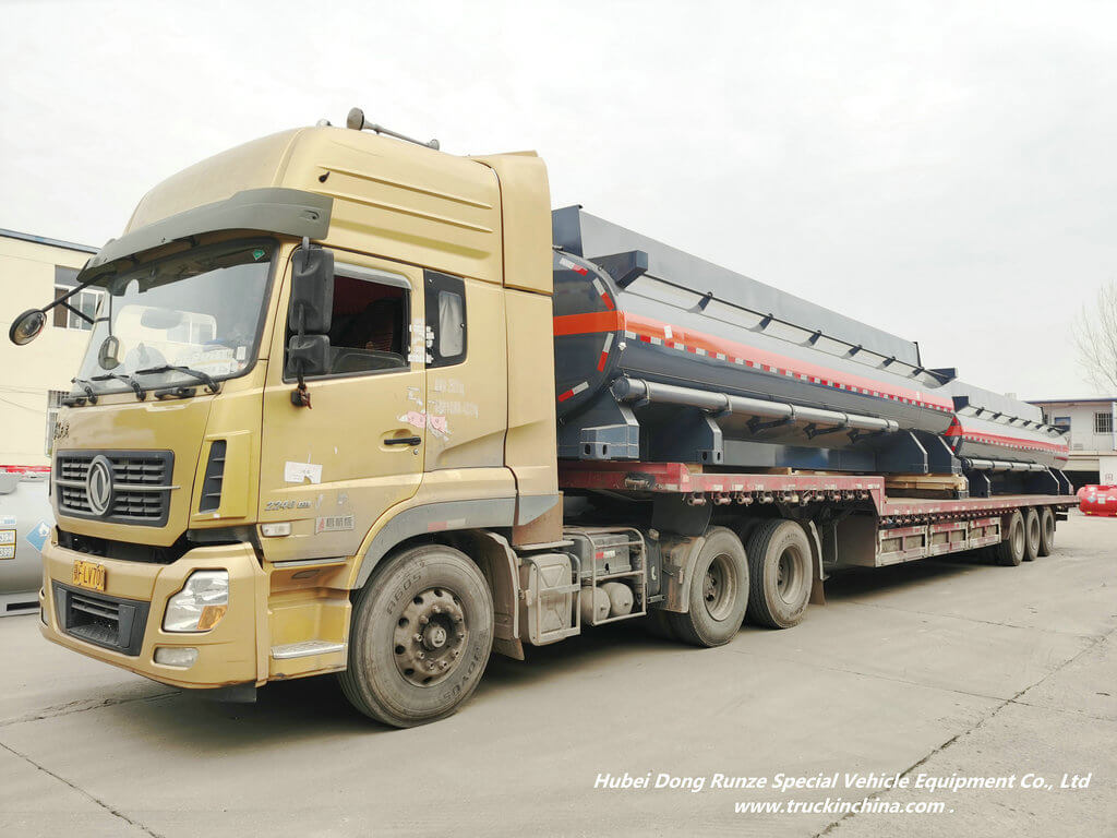 Wholesale LDPE Liner Steel Acid Tank Container 24m3 ( for 10m Container Trailer Mounted Without ...