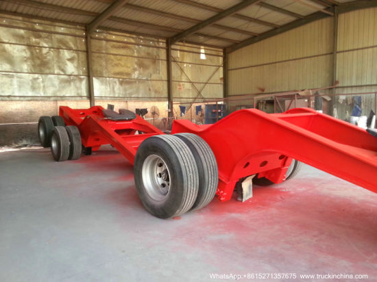 Wholesale Detachable Gooseneck Dolly Trailers 1-2 Axles for Heavy Duty ...