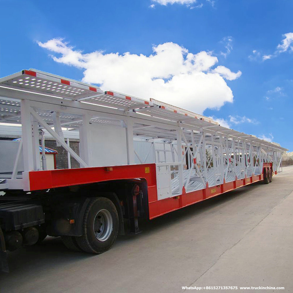 Wholesale Customization Hydraulic Double Deck Car Carrier Semi Trailer ...