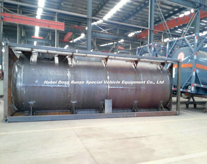 Sulfuric Acid Isotank (H2SO4 tank container) 20FT, 40FT 20m3-30m3 for ...