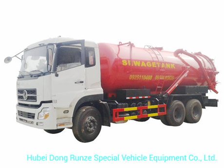 Wholesale Septic Tank Truck Mounted with High Pressure Vacuum Pump 10 ...