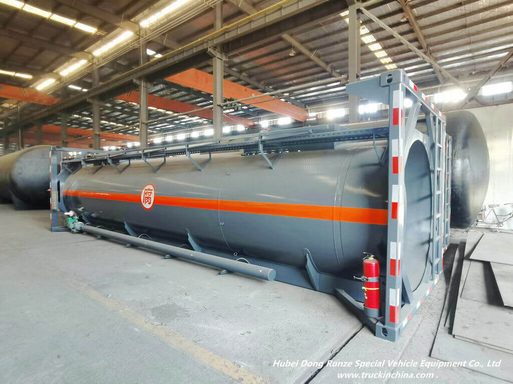 Wholesale 30FT Lining PE Iso Tank Container for Hydrochloric Acid ...