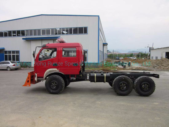 Dongfeng off Road 6X6 Awd Water Tanker Fire Truck 4000L (1000 Gallons ...