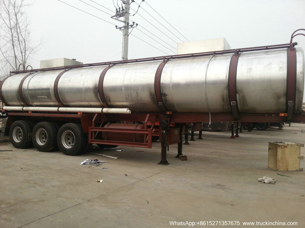 Wholesale Nitric Acid Tanker Trailer Used for Transporting Nitric Acid ...
