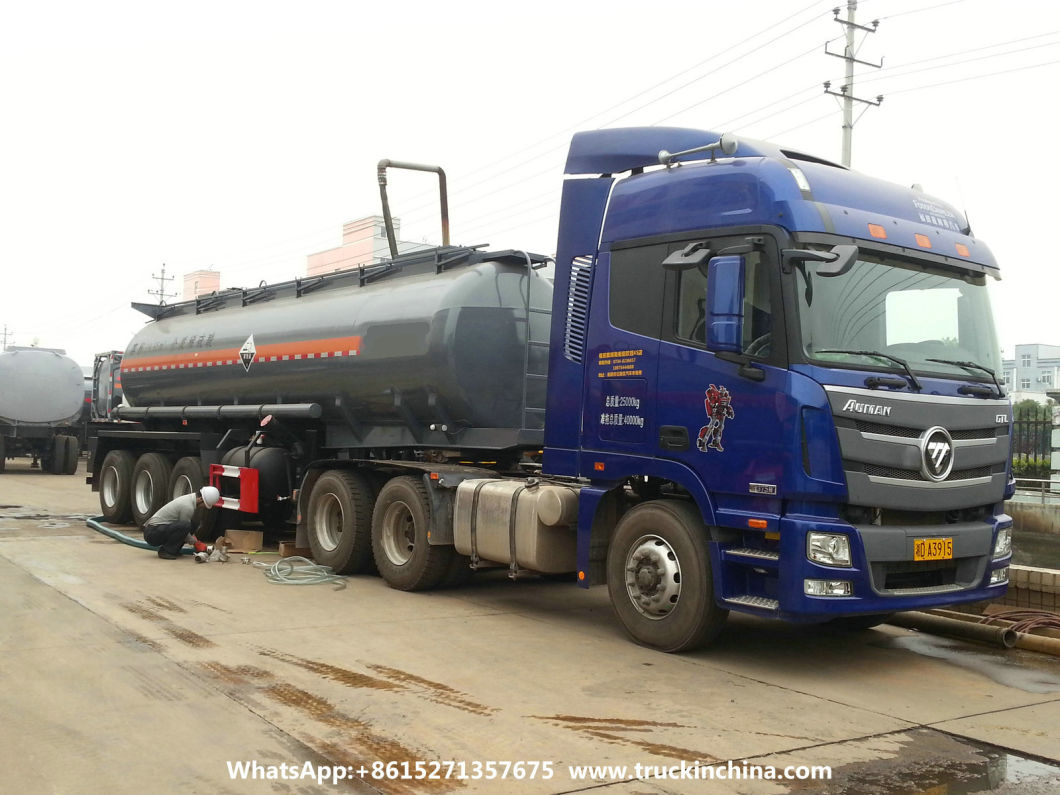 Wholesale 3 Axles Caustic Soda Tanker Semi-Trailer (Sodium Hydroxide ...