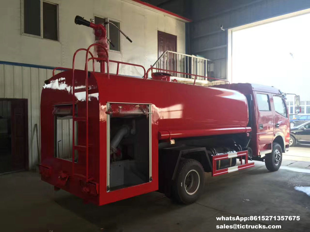 Wholesale 4X4 Water Tanker Fire Truck Mounted with Fire Pumper LHD. Rhd ...